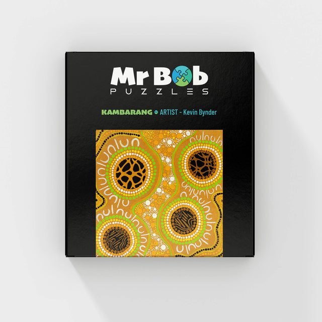 Kevin's, Noongar Six Seasons - 'Kambarang' - 4.5mm Wooden Jigsaw Puzzl ...
