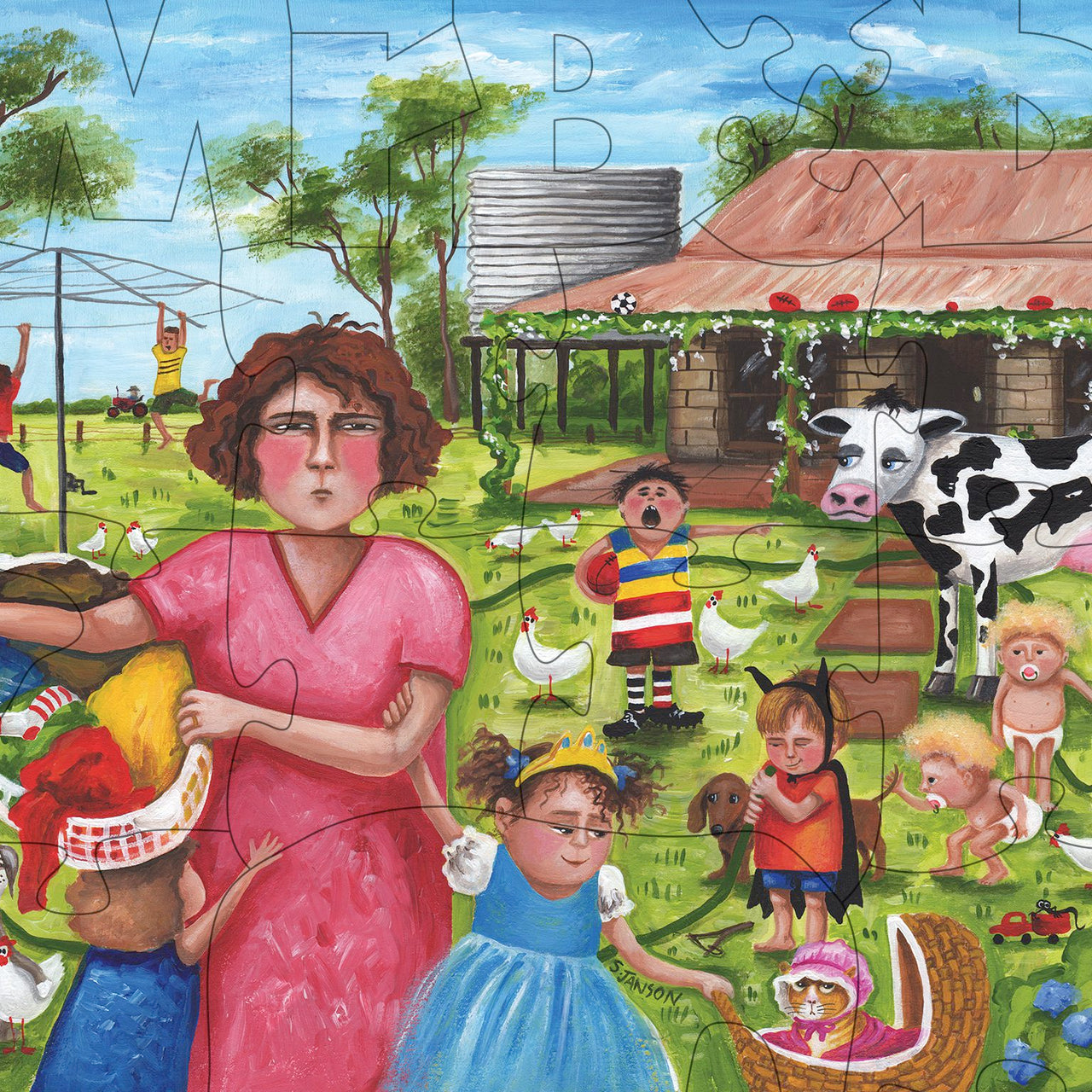 Sue Janson Collection – Mr Bob Puzzles